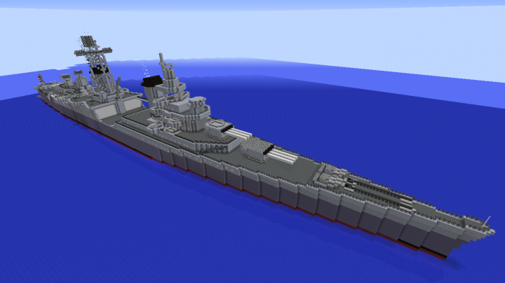 USS Indianapolis Minecraft Map