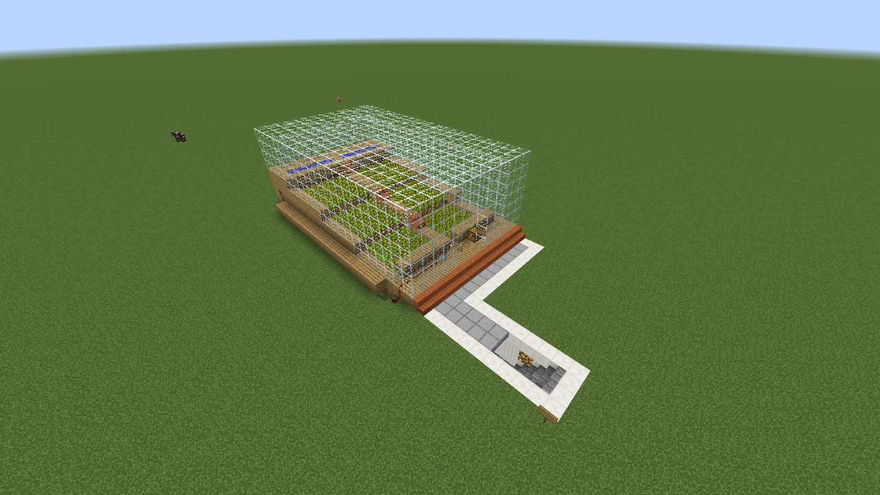 Automatic Wheat Harvester Minecraft Map