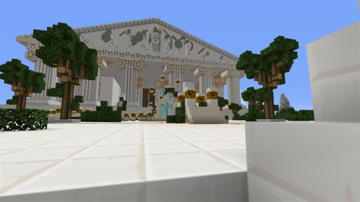 Temple of Athena Minecraft Map