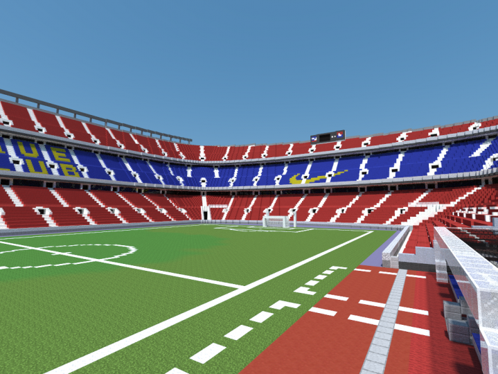 FC Barcelona - Camp Nou Minecraft Map