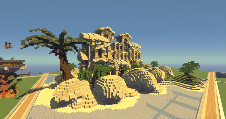 5 - Beach Villa Minecraft Map