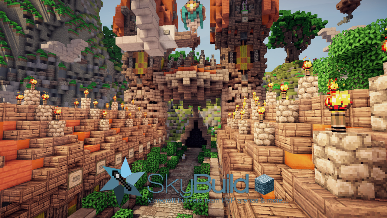 [Comission] "Exodus v2" Faction/Survival Spawn. Minecraft Map