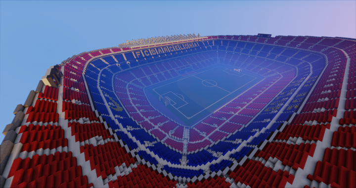 FC Barcelona - Camp Nou Minecraft Map