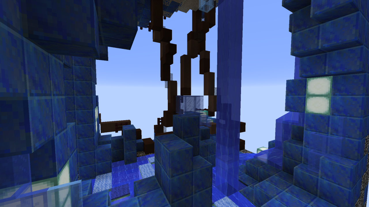 His Forest and the Caverns Minecraft Map