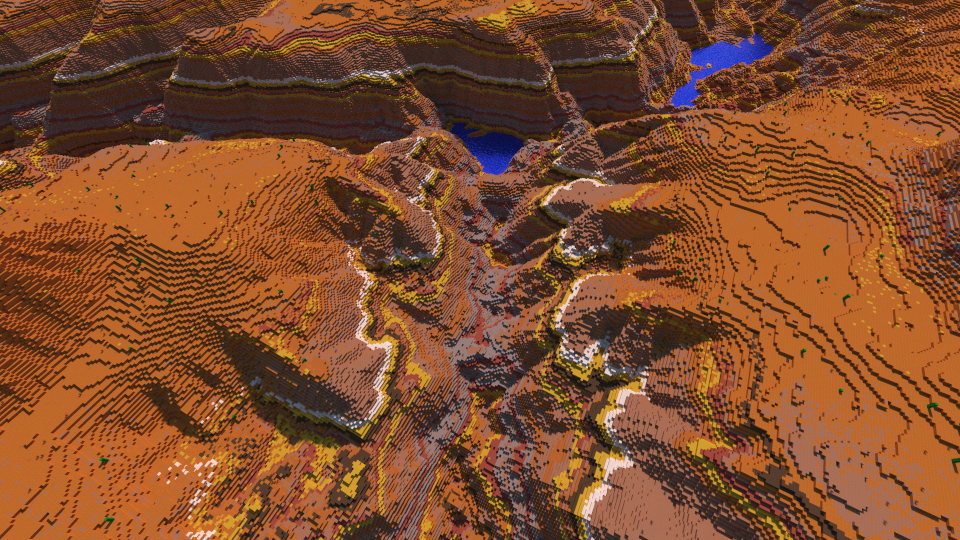 Realistic Desert Canyon Minecraft Map