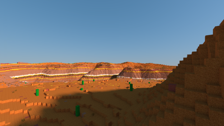 Realistic Desert Canyon Minecraft Map