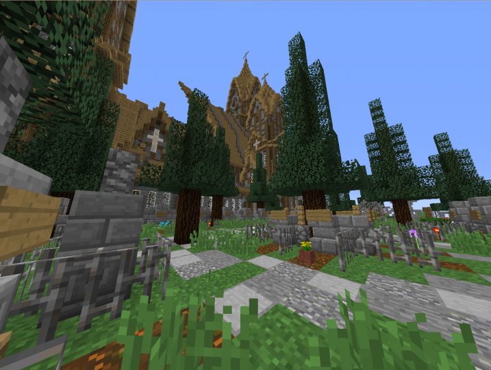 Medieval Cathedral Minecraft Map
