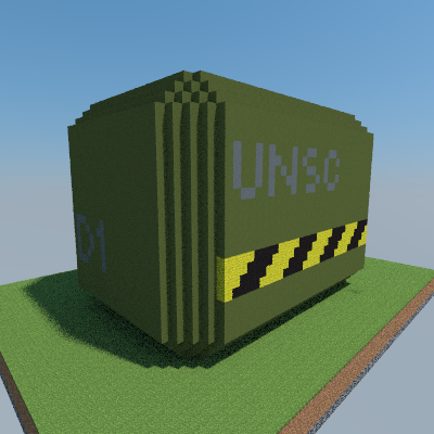 Halo UNSC Crate Minecraft Map