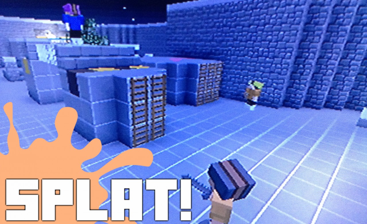 Splat! (Splatoon map for Minecraft Xbox 360/One) Minecraft Map