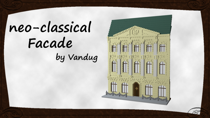 Neo-Classical Facade Minecraft Map