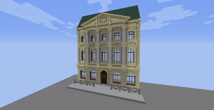 Neo-Classical Facade Minecraft Map