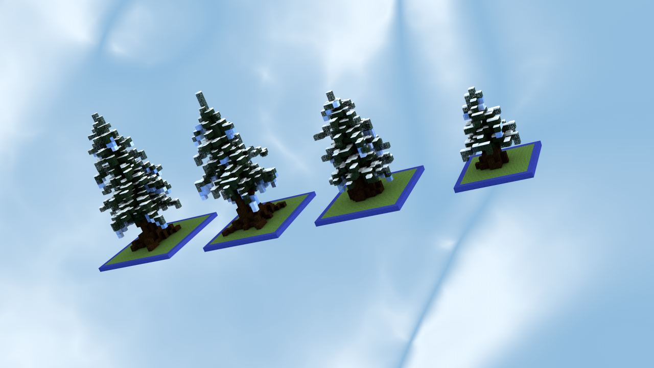Frost trees #1 Minecraft Map
