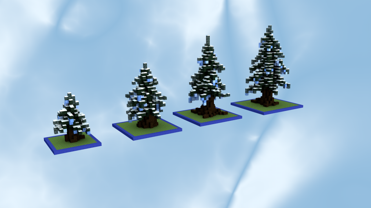 Frost trees #1 Minecraft Map