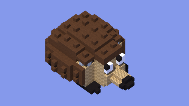 Hedgehog (Model No.40212) Minecraft Project