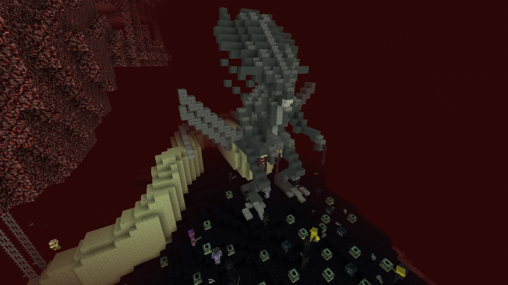 Xenomorph Queen from Alien Minecraft Map