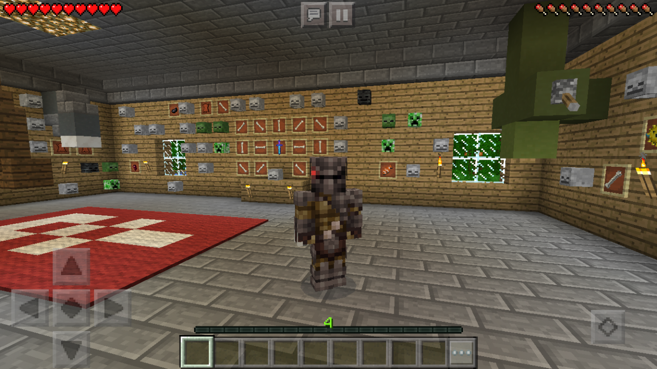 Trophy room Minecraft Map