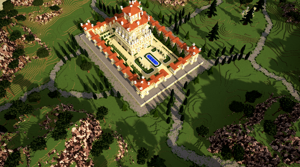 Rome Architecture - Faction Spawn. Minecraft Map