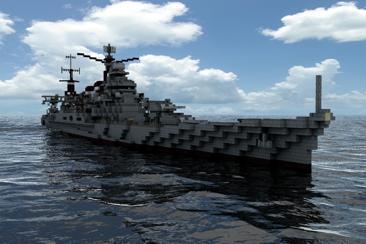 Japanese Cruiser Takao [高雄] Minecraft Map