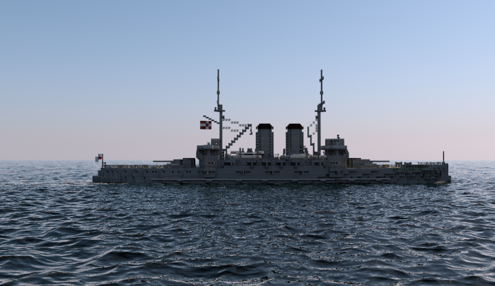 IJN BB Mikasa Minecraft Map