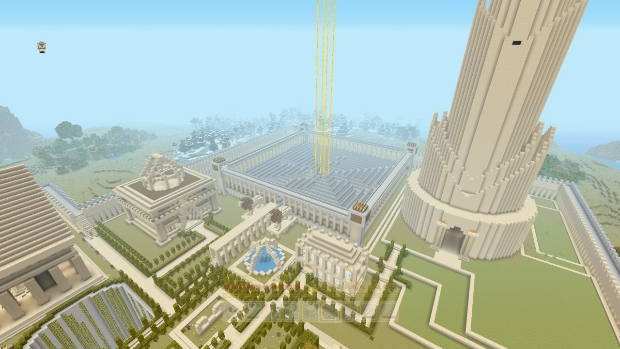 Greek Kingdom 1 year long build Survival Minecraft Map