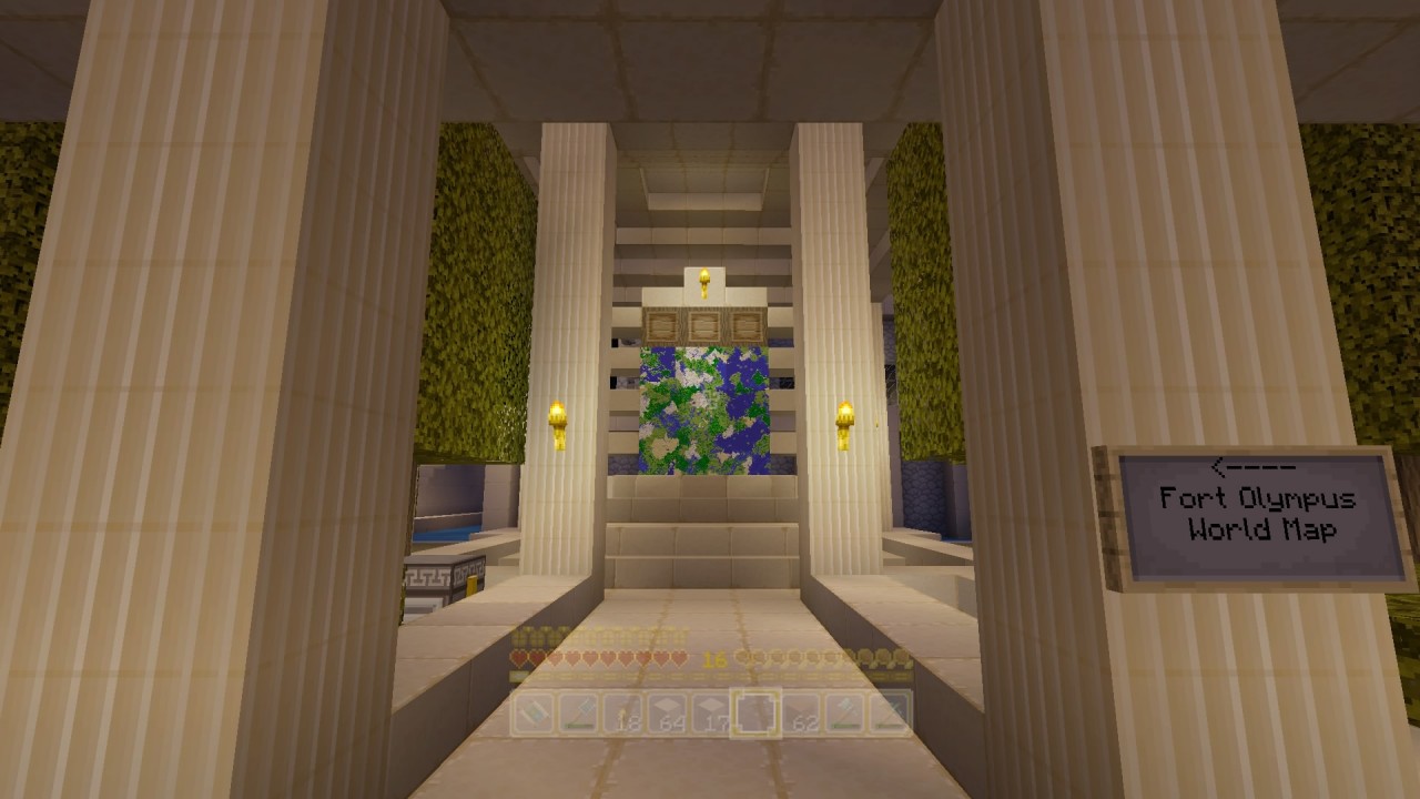 Greek Kingdom 1 year long build Survival Minecraft Map