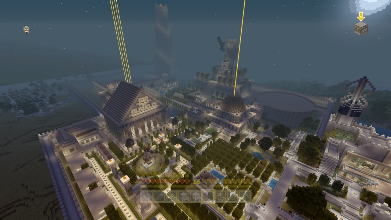 Greek Kingdom 1 year long build Survival Minecraft Map