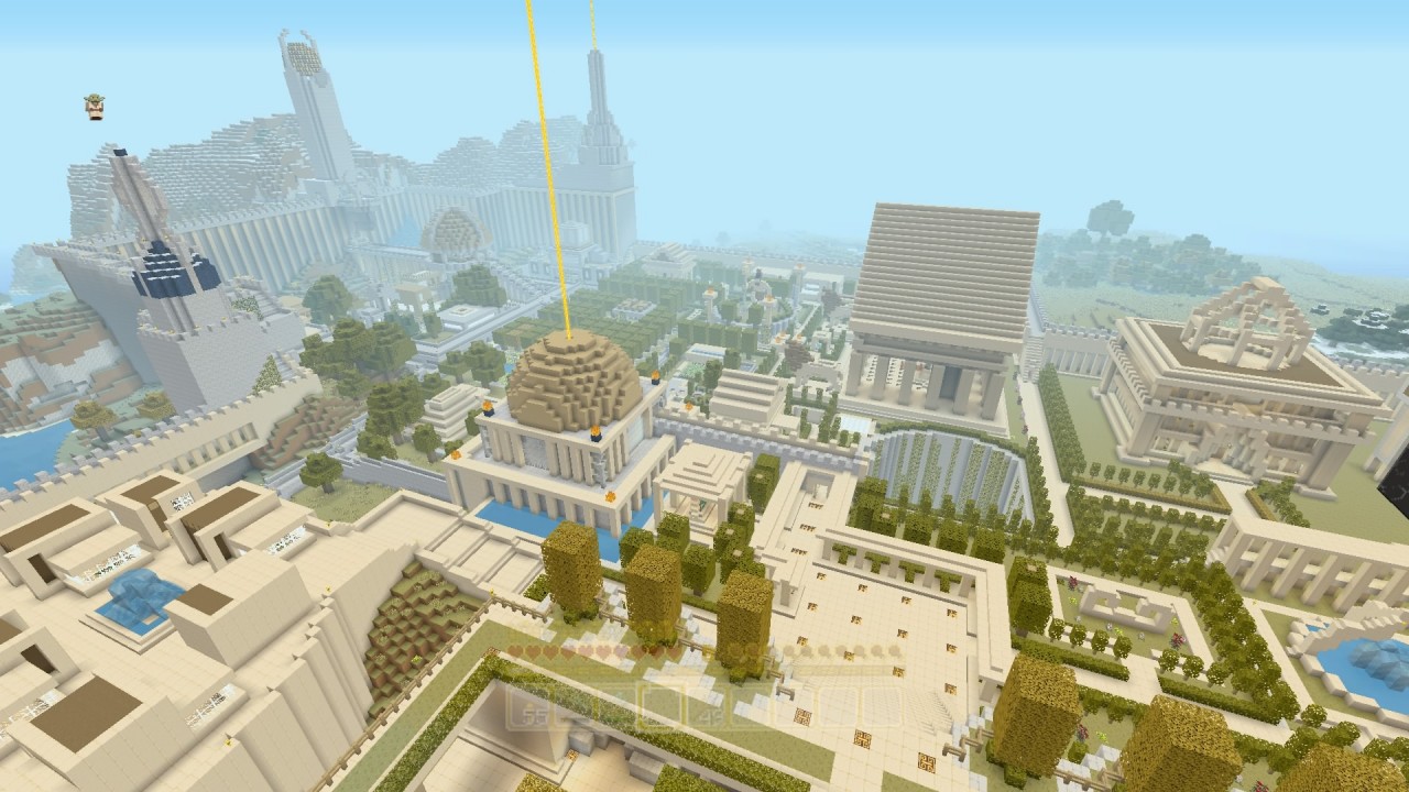 Greek Kingdom 1 year long build Survival Minecraft Map