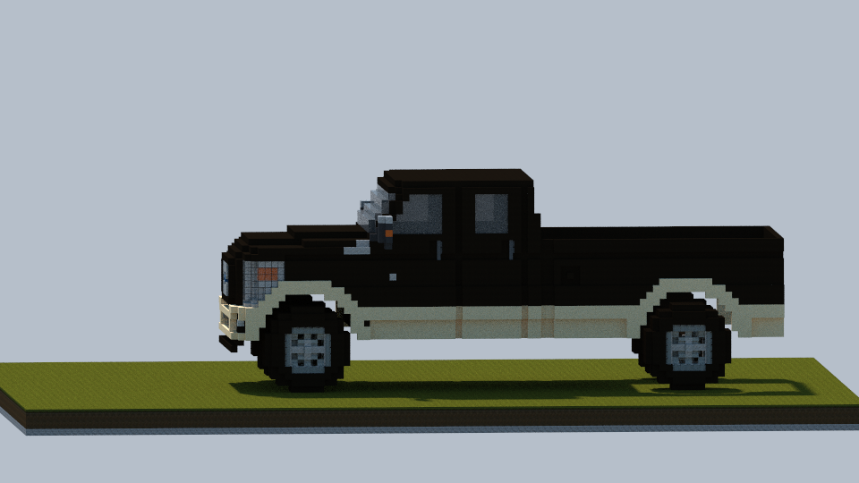 Minecraft Giant 2016 Ford F350 King Ranch Minecraft Map