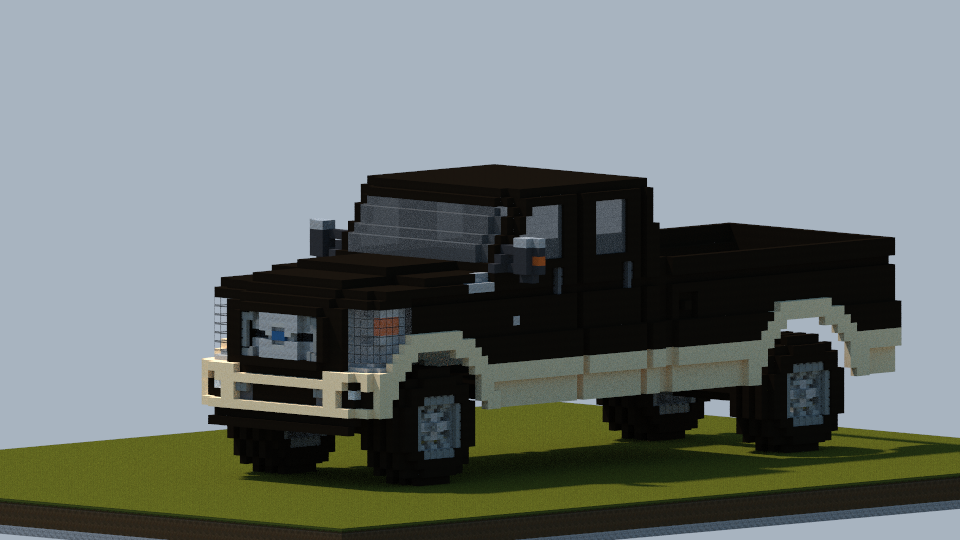 Minecraft Giant 2016 Ford F350 King Ranch Minecraft Map