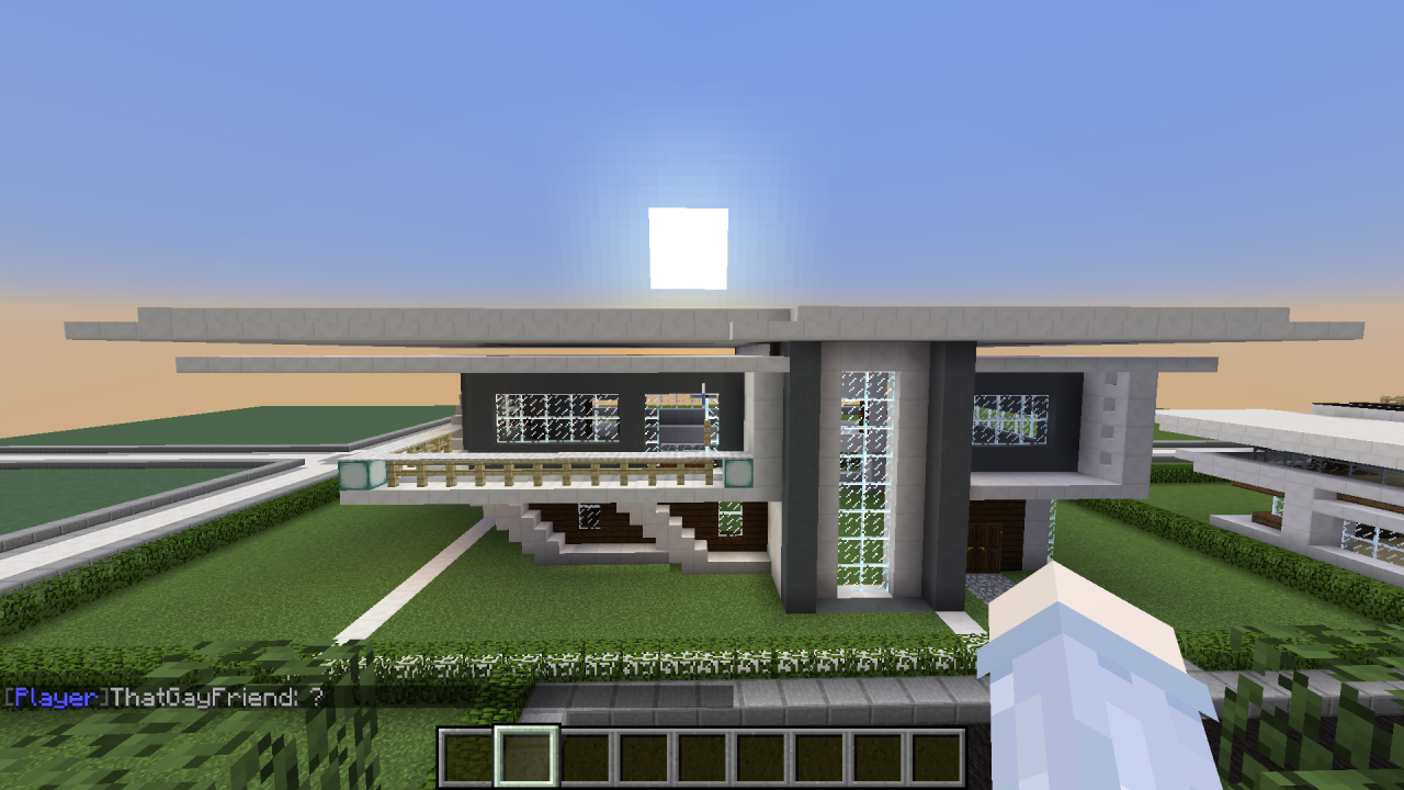 My Modern House. Interior and Exterior Minecraft Map