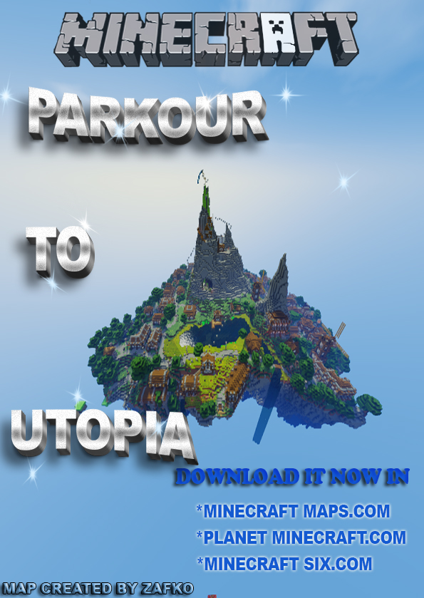 Parkour to Utopia Minecraft Map