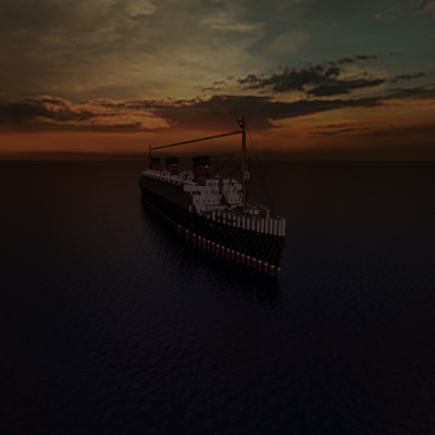 RMS Queen Victoria Minecraft Map