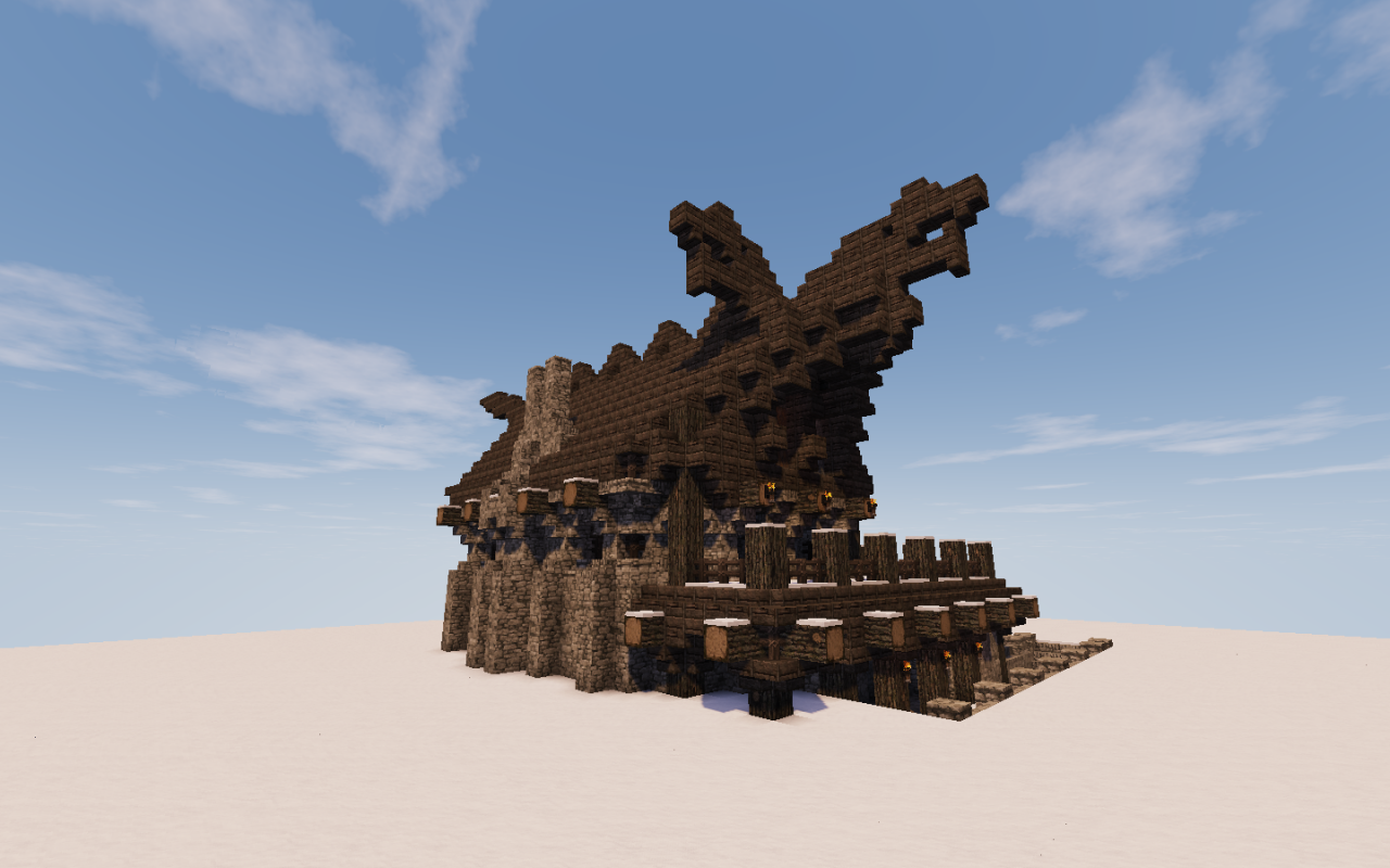 Fantasy Nordic Building Bundle Minecraft Map