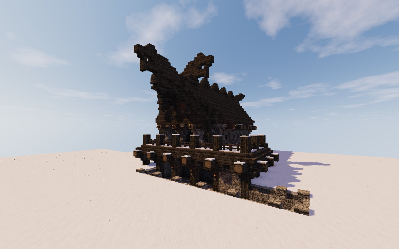 Fantasy Nordic Building Bundle Minecraft Map