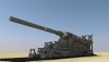 Schwerer Gustav railway gun (2:1) Minecraft Map