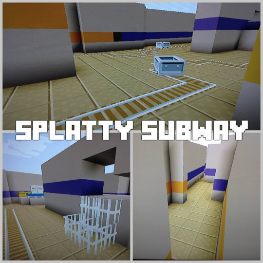 Splat! (Splatoon map for Minecraft Xbox 360/One) Minecraft Map