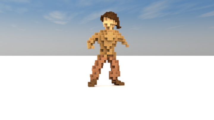 A Person Statue Minecraft Map
