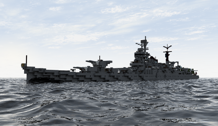 IJN CA Tone Minecraft Map