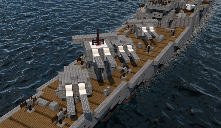 IJN CA Tone Minecraft Map