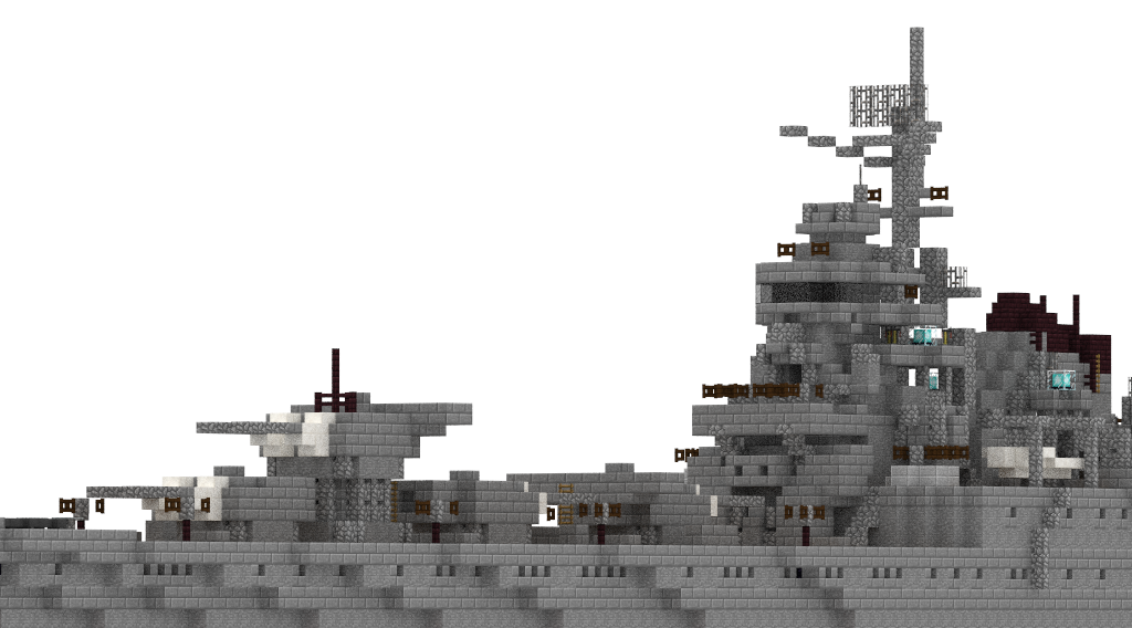 IJN CA Tone Minecraft Map