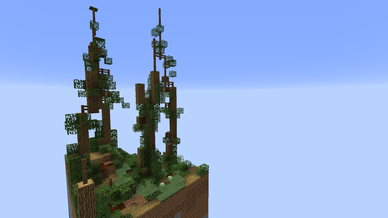 His Forest and the Caverns Minecraft Map