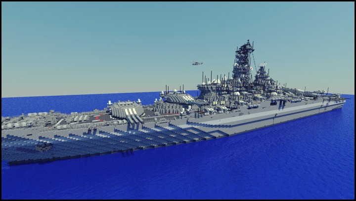 AU Ōsumi Class Heavy Strike Cruiser [BBGN] Minecraft Map