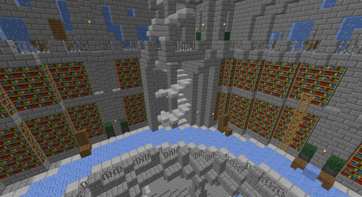 Small Tower Spawn Schematic Minecraft Map