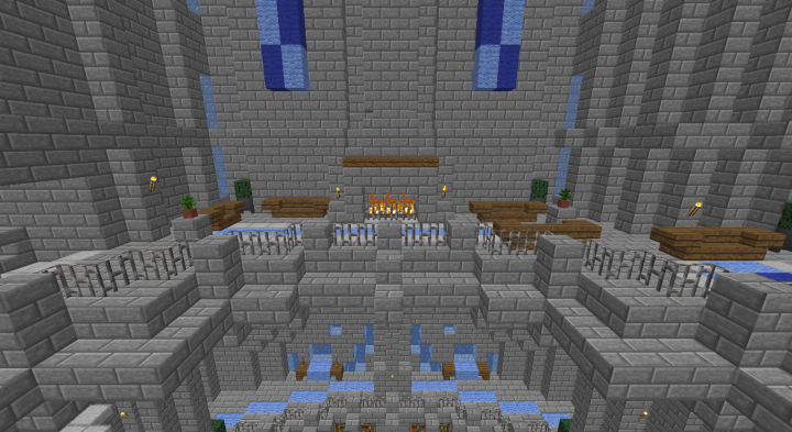 Small Tower Spawn Schematic Minecraft Map