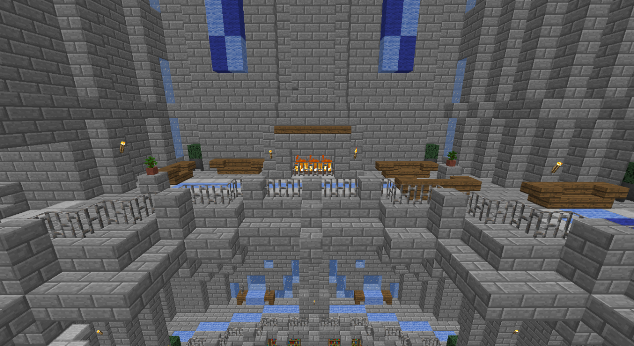 Small Tower Spawn Schematic Minecraft Map