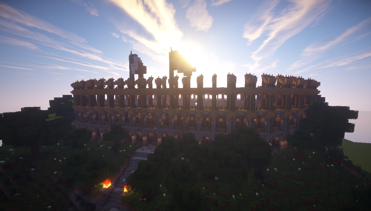 Roman arena - Arène Romaine [Français/English] Minecraft Map