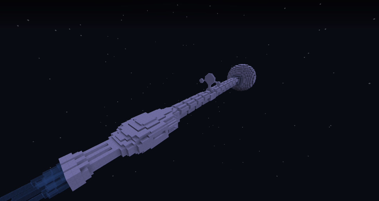 Discovery One - 2001 A Space Odyssey Minecraft Map