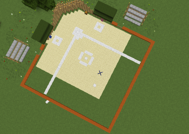 Softball Field Minecraft Map