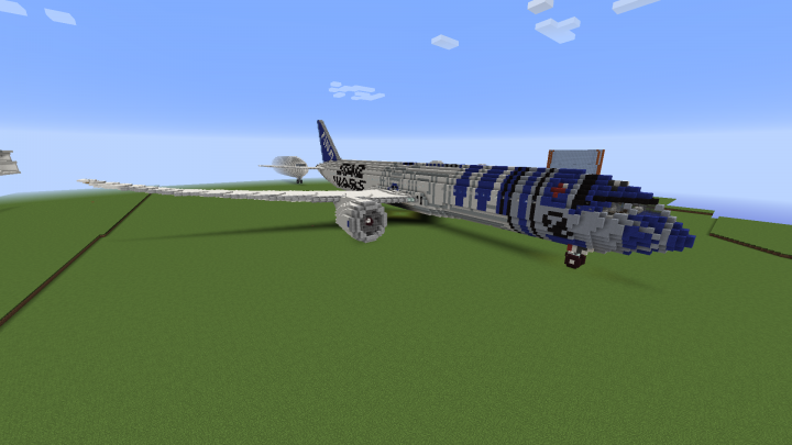 Boeing 787-9 Dreamliner ANA R2D2 |IAS| Minecraft Map