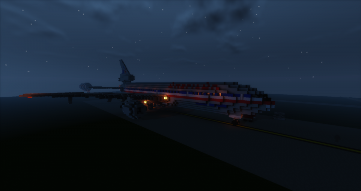American Airlnes DC-10 Minecraft Map